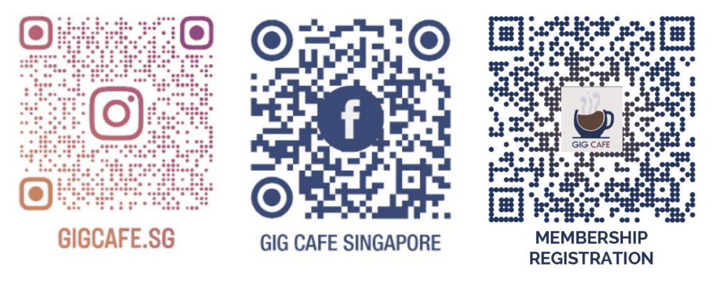 Menu & Location | Gig Singapore | Coffee of Hope