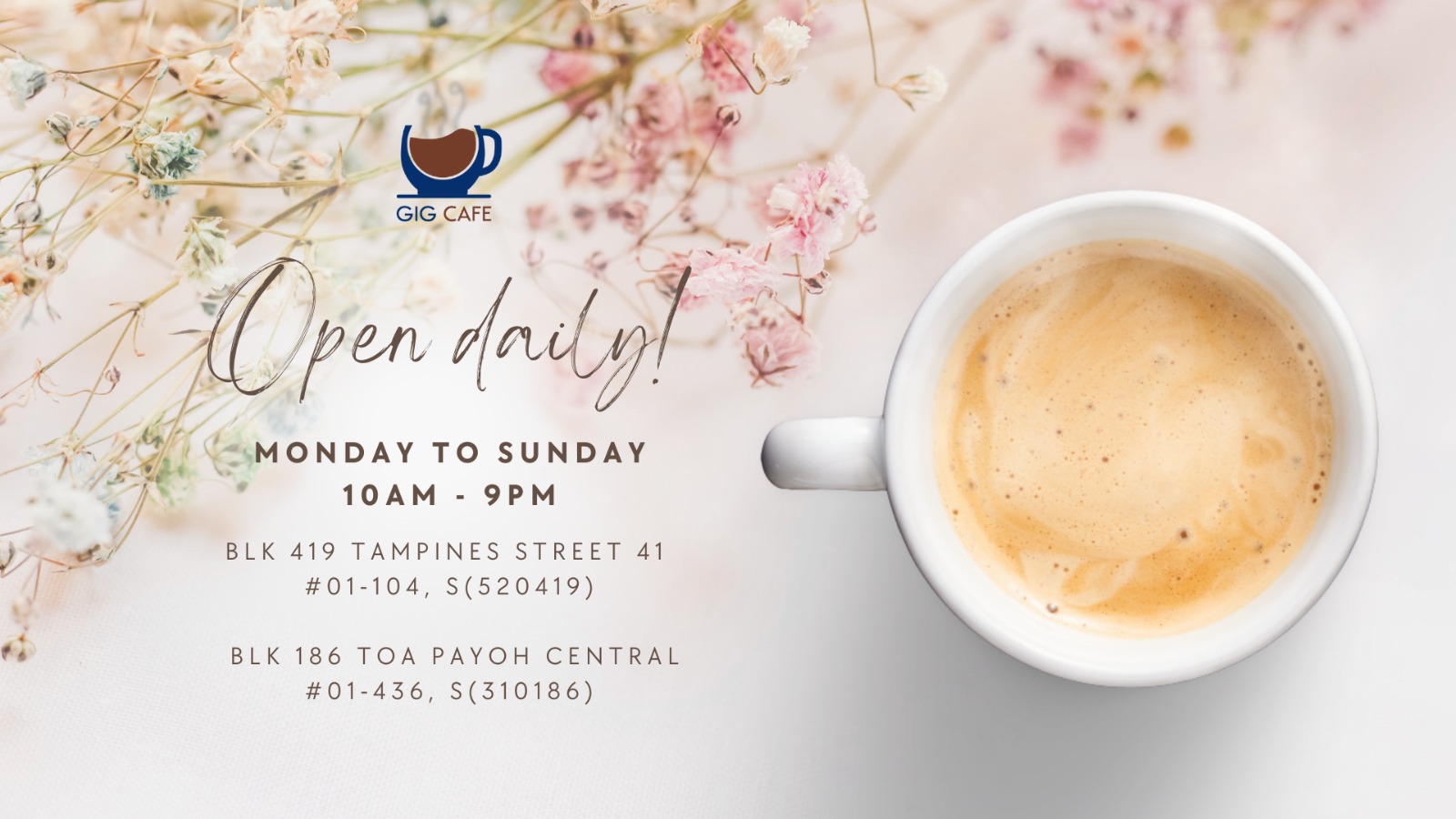 Home page | Gig Singapore | Coffee of Hope